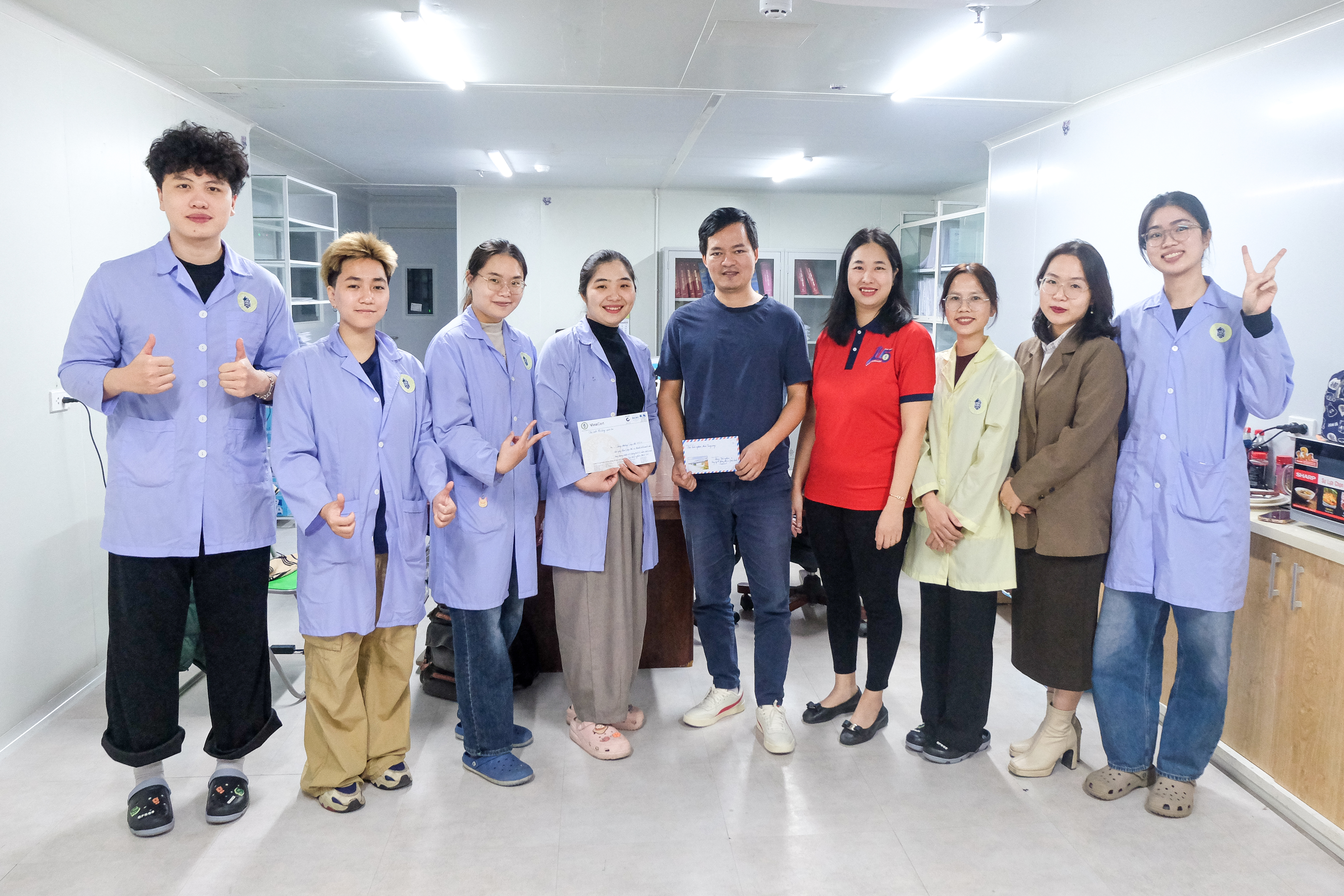 Phòng thử nghiệm 1 của VinaCert đạt thành tích xuất sắc trong Chương ...