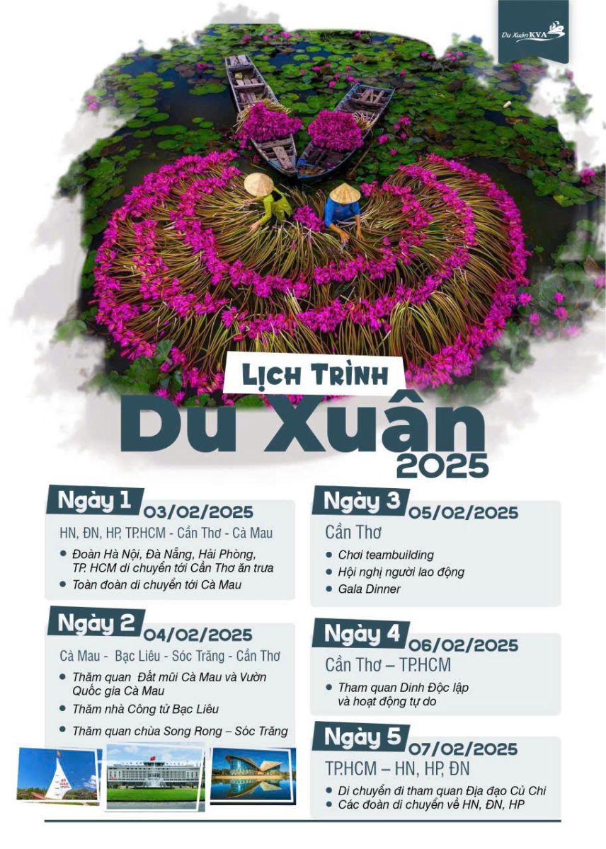 VinaCert Du xuân 2025: Hành trình khám phá, trải nghiệm đất phương Nam
